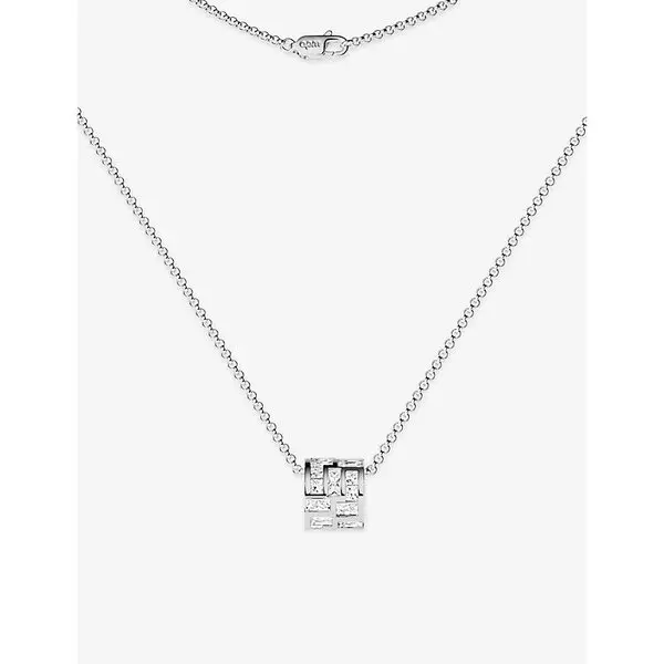 APM MONACO Ice Sterling-silver Choker - Sterling Sliver