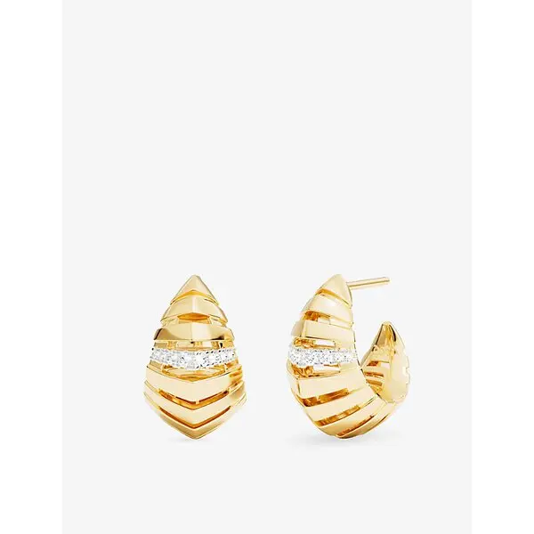 APM MONACO Rayon De Soleil Earrings - 18k Gold Plated