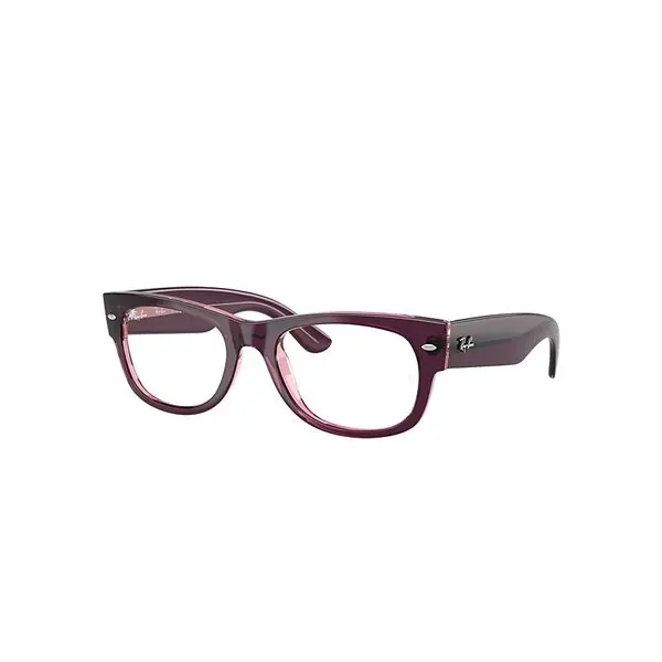 Ray-ban Mega Wayfarer Ii Optics Eyeglasses - Violet & Pink
