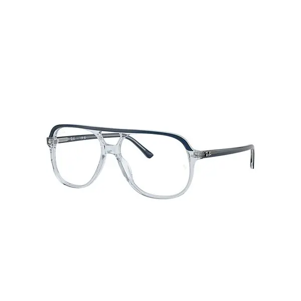 Ray-ban Bill Optics Eyeglasses Frame - Blue Transparent