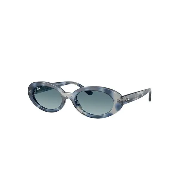 Ray-ban Oval Sunglasses - Opal Blue Havana