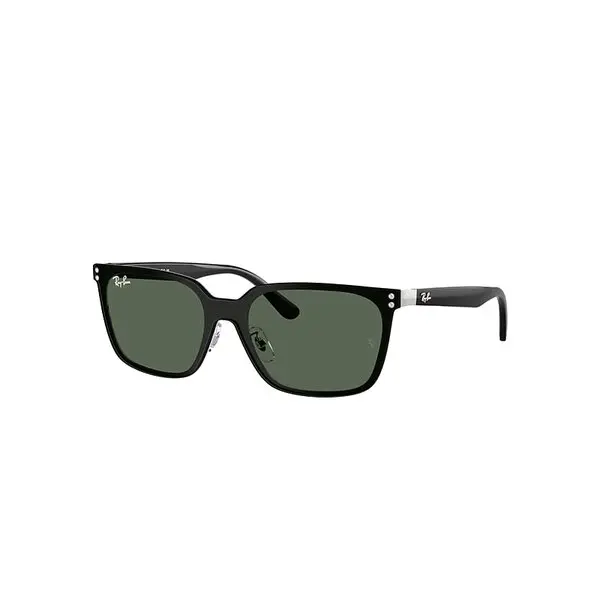 Ray-ban Sunglasses With Square Frame And Low Bridge Fit - Silver