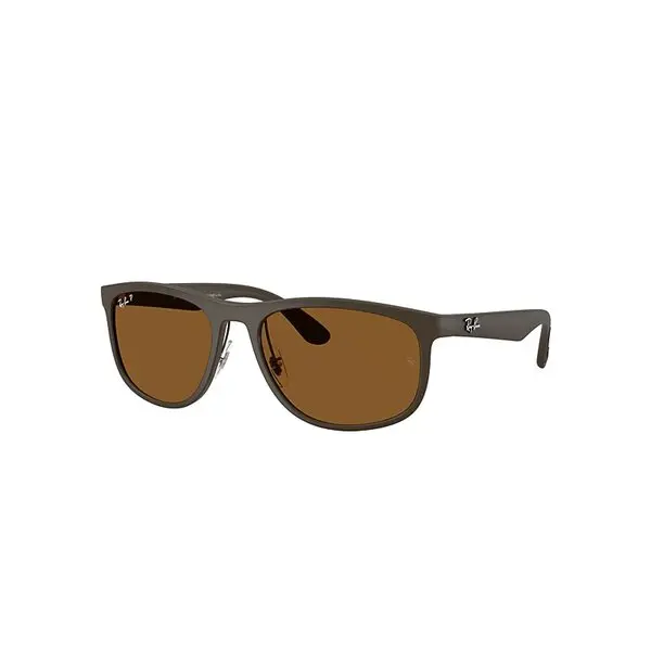 Ray-ban Liteforce Square Frame Sunglasses - Sand Brown