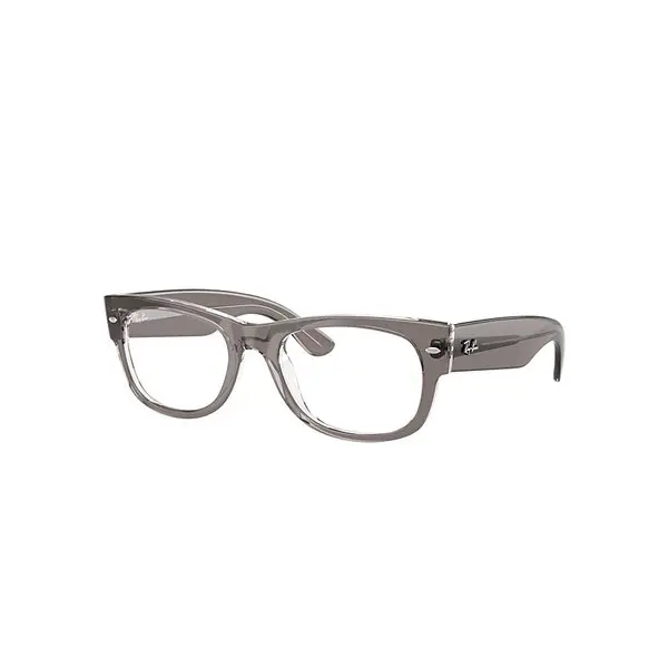 Ray-ban Mega Wayfarer Ii Optics Eyeglasses - Transparent Grey