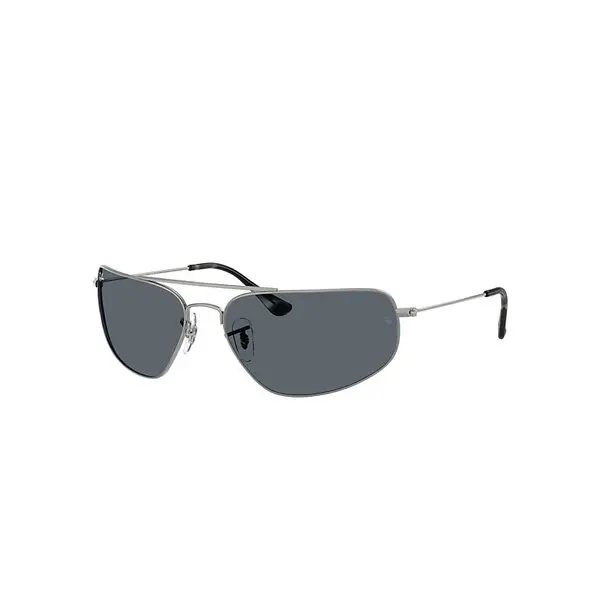 Ray-ban Sunglasses With Full Rim And Polarized Lenses - Gunmetal