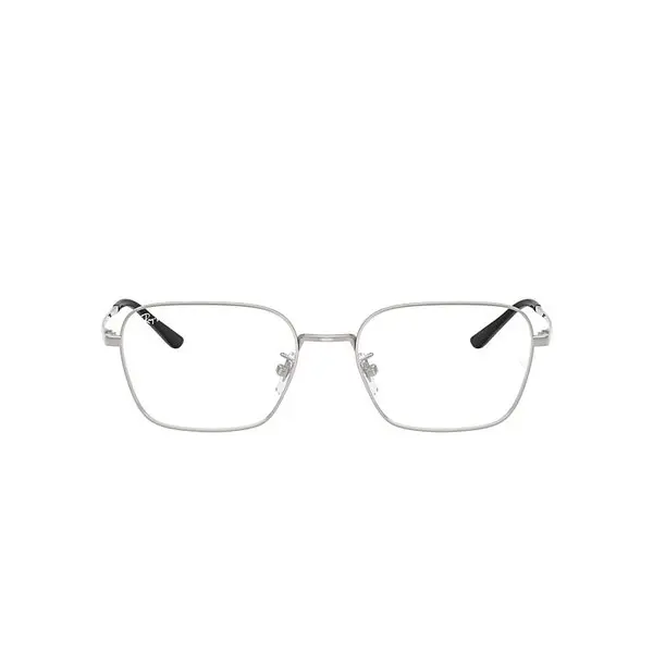 Ray-ban Titanium Square Frame Eyeglasses - Silver