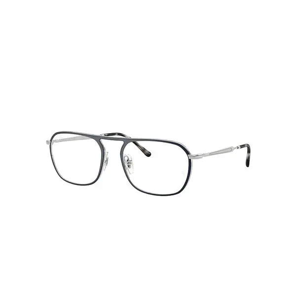 Ray-ban Rb6548 Optics Eyeglasses Frame - Silver