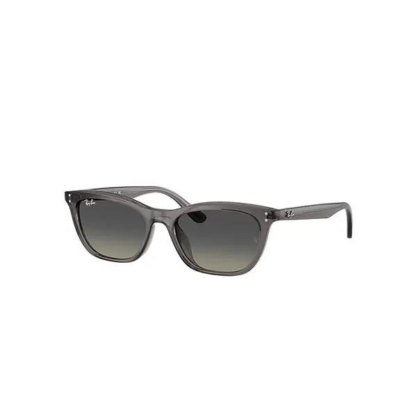 Ray-ban Sunglasses With Grey Lenses - Transparent Dark Grey