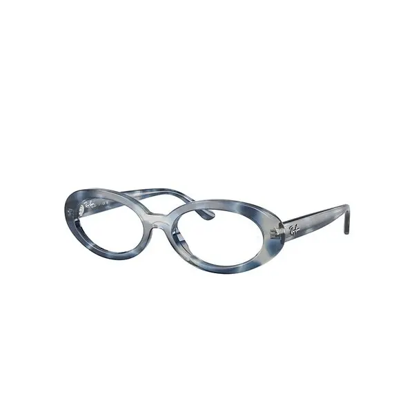 Ray-ban Full Rim Eyeglasses - Opal Blue Havana