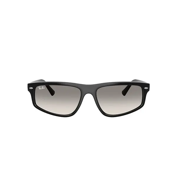 Ray-ban Sunglasses With Polarized Green Lenses - Black