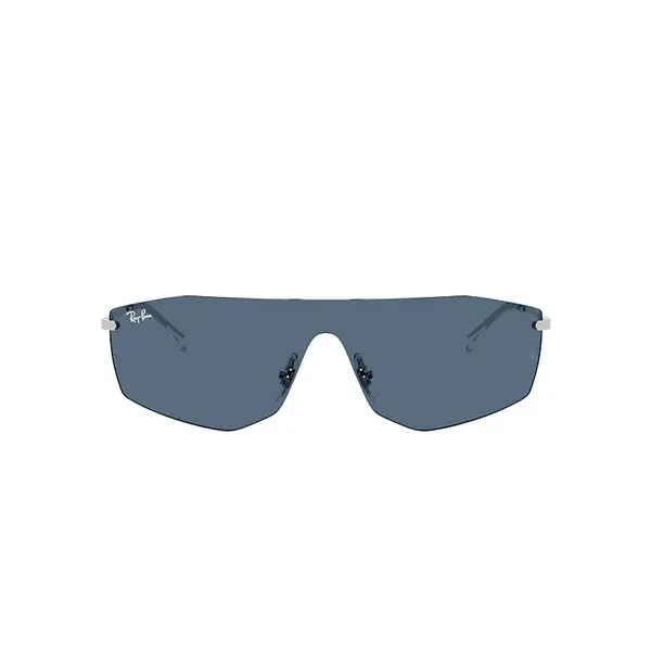 Ray-ban Alix Bio-based Rimless Sunglasses - Silver