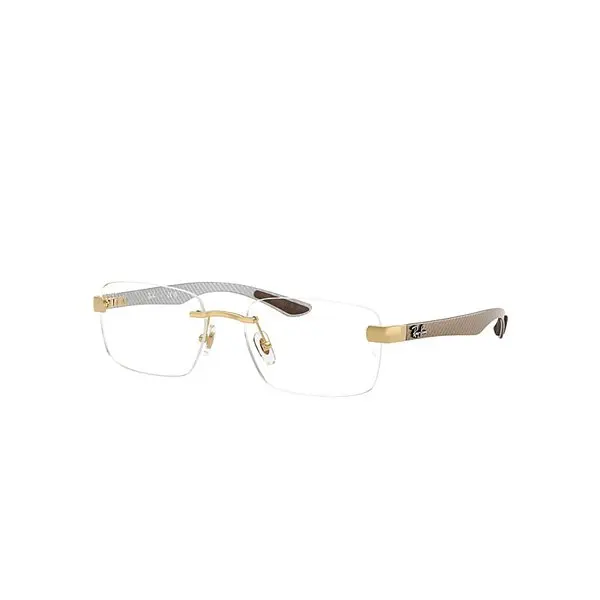 Ray-ban Rb8423 Optics Eyeglasses Frame - Arista Gold