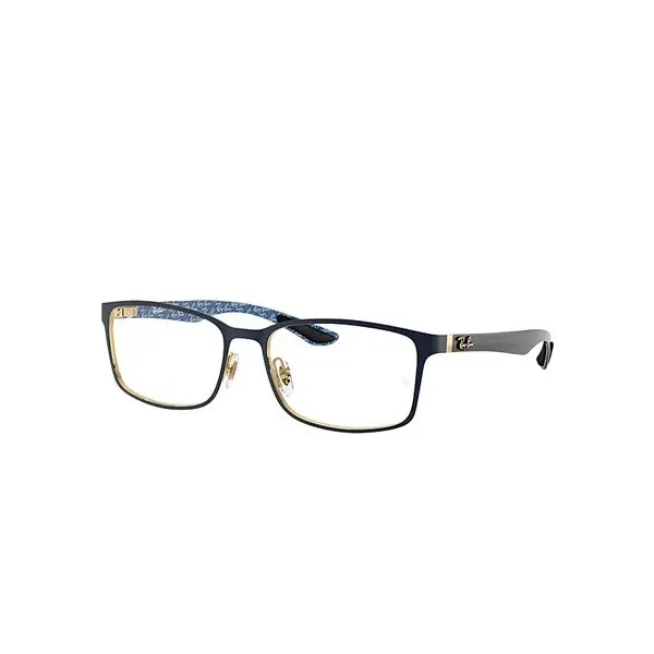 Ray-ban Full Rim Rectangle Eyeglasses - Arista Gold