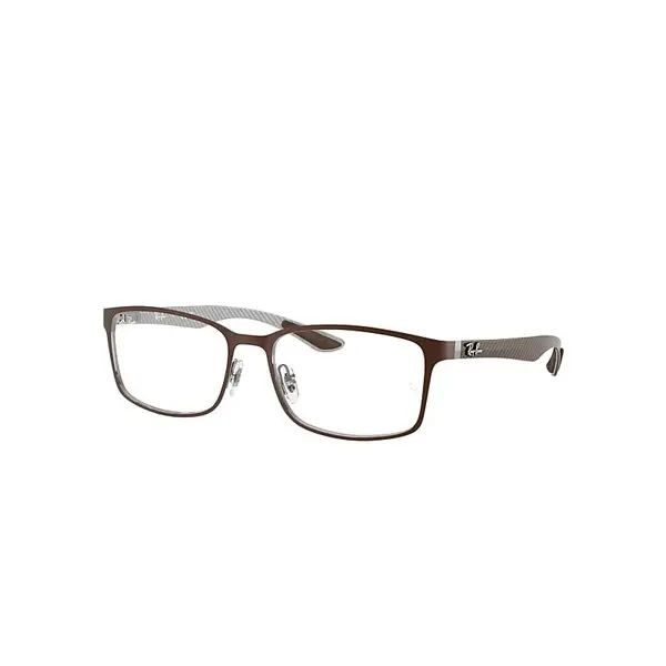 Ray-ban Rb8424 Optics Eyeglasses Frame - Gunmetal