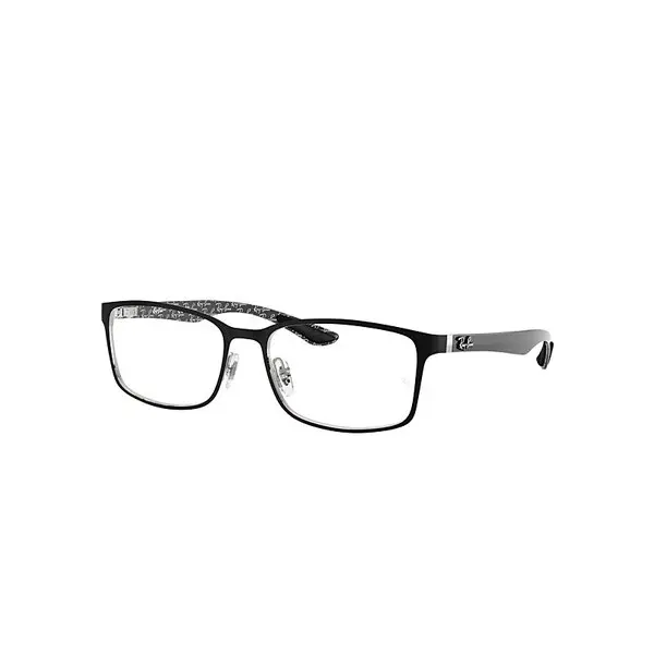 Ray-ban Full Rim Rectangle Eyeglasses - Silver