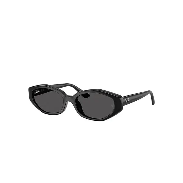 Ray-ban Sunglasses With Blue Lenses - Black