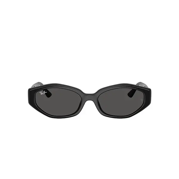 Ray-ban Sunglasses With Blue Lenses - Black
