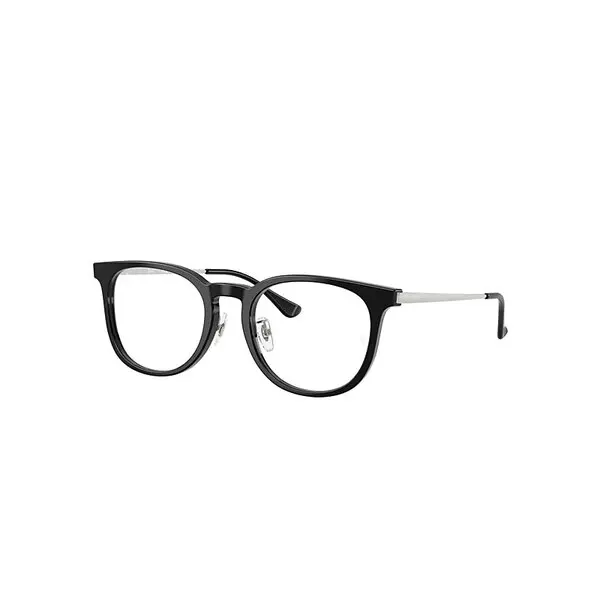 Ray-ban Square Frame Eyeglasses - Silver