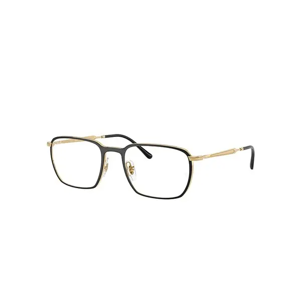 Ray-ban Optics Eyeglasses With Clear Lenses - Arista Gold