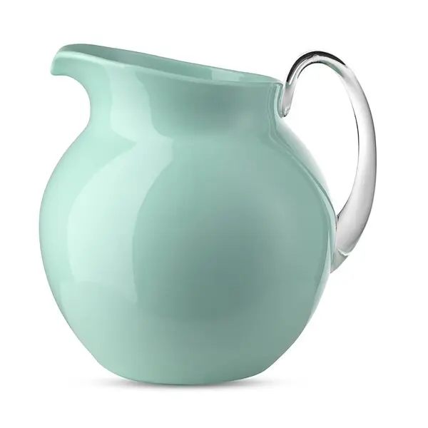 MARIO LUCA GIUSTI Palla Glaze Pitcher - Aquamarine