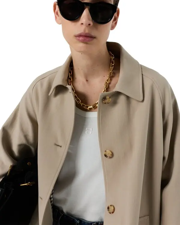 Gerard Darel Parisa Button Front Coat