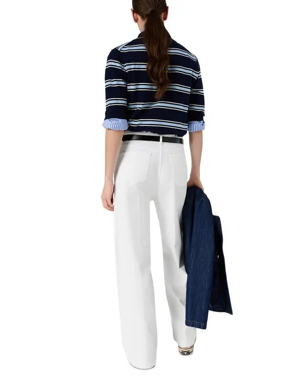 Gerard Darel Leila Stripe Polo Top