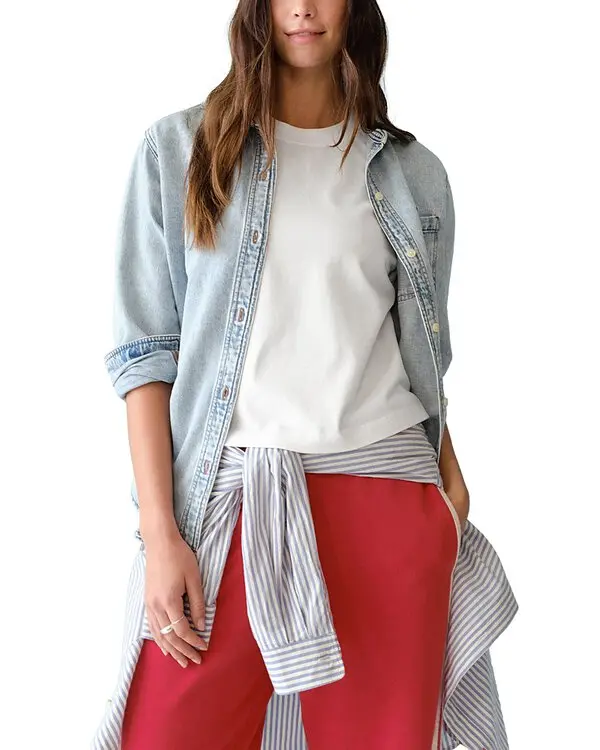 Marine Layer Jane Denim Shirt