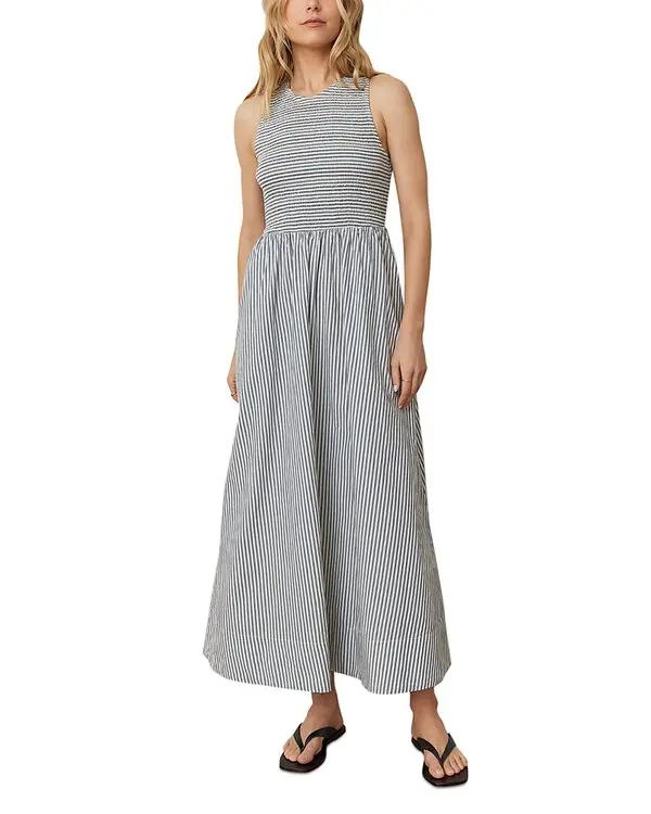 Marine Layer Darcy Smocked Maxi Dress