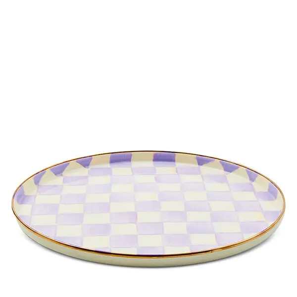 MACKENZIE-CHILDS Check Round Tray