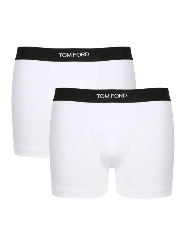 TOM FORD Bi-pack Boxer - White