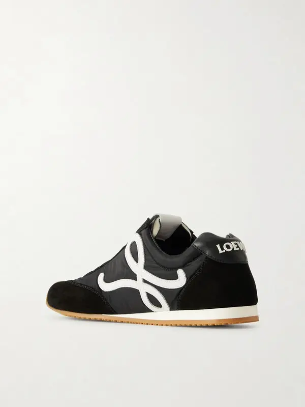 Loewe Ballet Runner 2.0 Logo-appliquéd Sneakers - Black