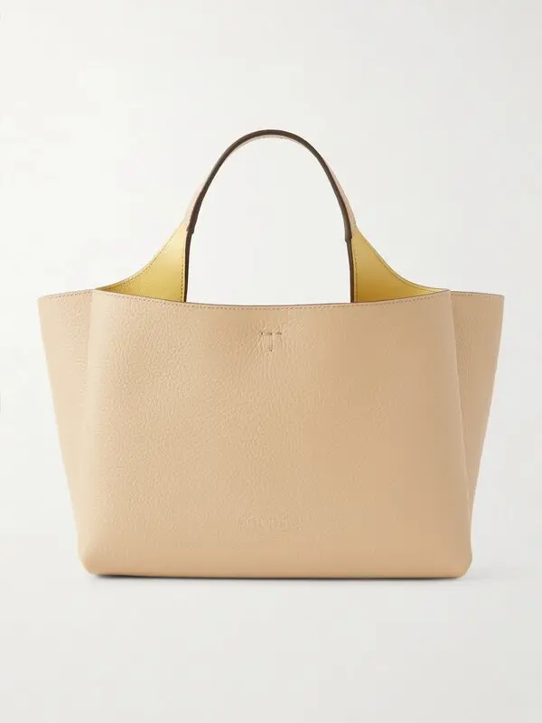 TOD'S Textured-leather Mini Tote