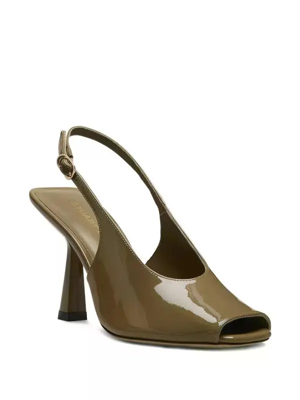 STUART WEITZMAN Val Peep-toe Slingback Pumps