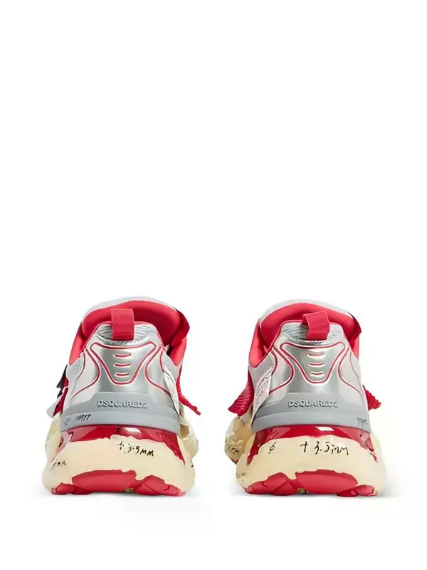 Dsquared2 Lace-up Sneakers - Silver
