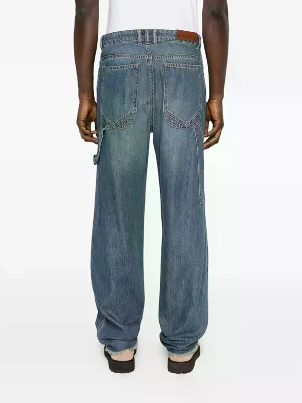 DARKPARK Frayed Jeans - Blue