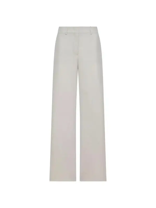 Giorgio Armani Wide-leg Linen Trousers