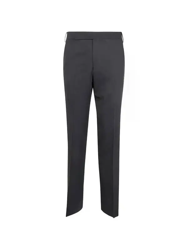 LARDINI Tailored Trousers - Black