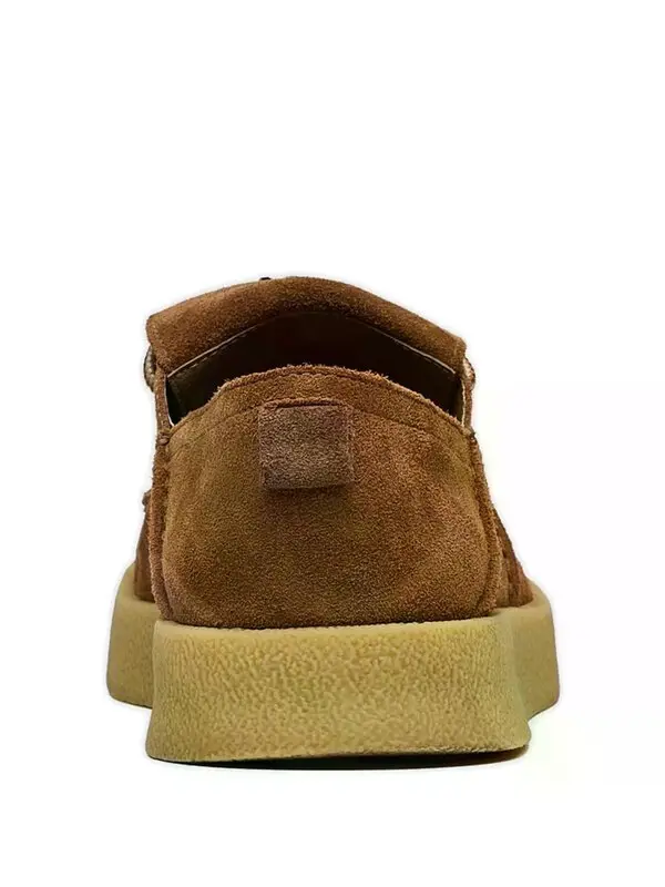 HIDE&JACK Textured Lace-up Sneakers - Brown