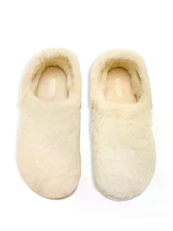 CROCS Furry Mules - Neutrals