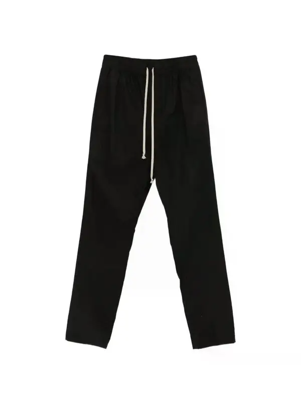 Rick Owens Drawstring Track Pants - Black