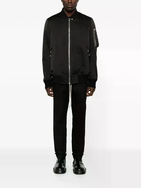 Rick Owens Drawstring Track Pants - Black