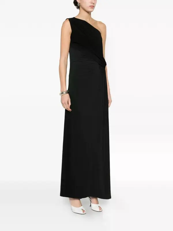 ELEH One-shoulder Knotted Dress