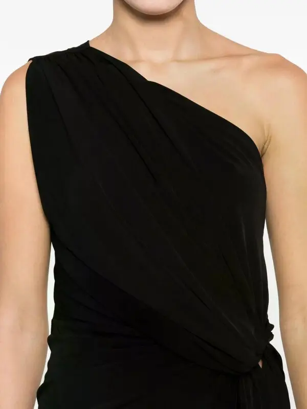 ELEH One-shoulder Knotted Dress