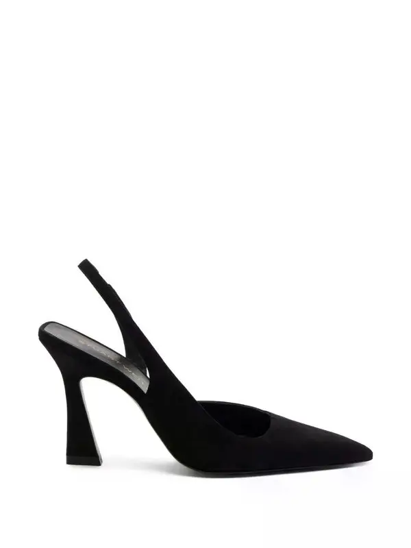 STUART WEITZMAN Vinnie Pointed D'orsay Slingback Pumps