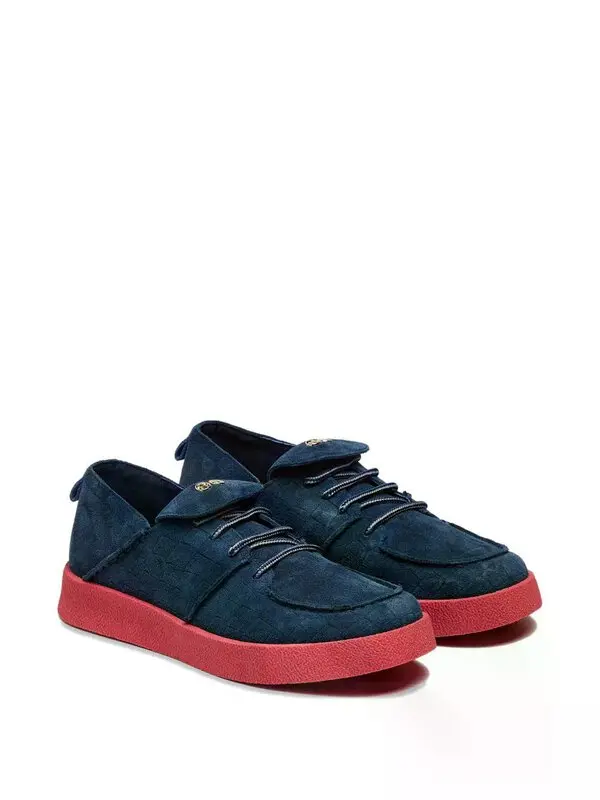 HIDE&JACK Textured Platform Sneakers