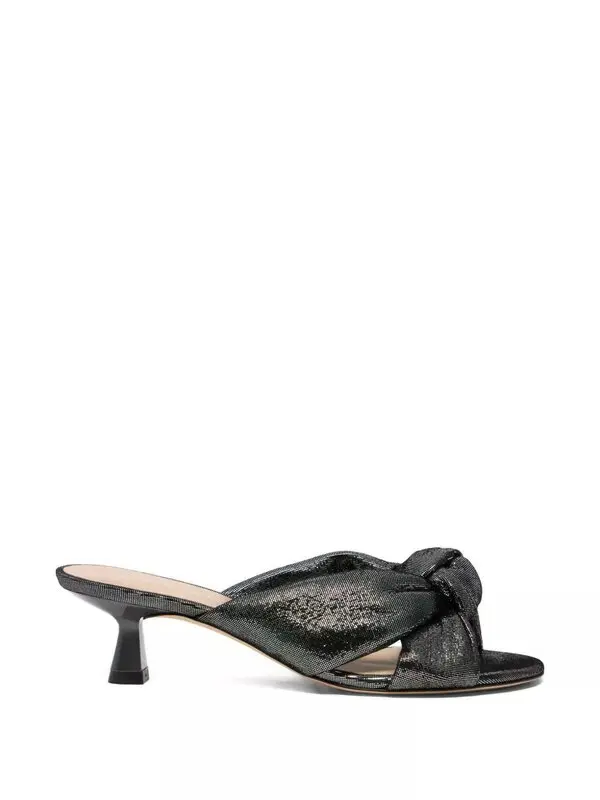 STUART WEITZMAN Knotted Slide Sandals