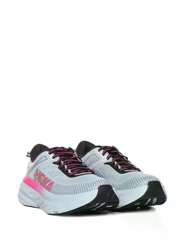 HOKA® Striped Sneakers - Grey