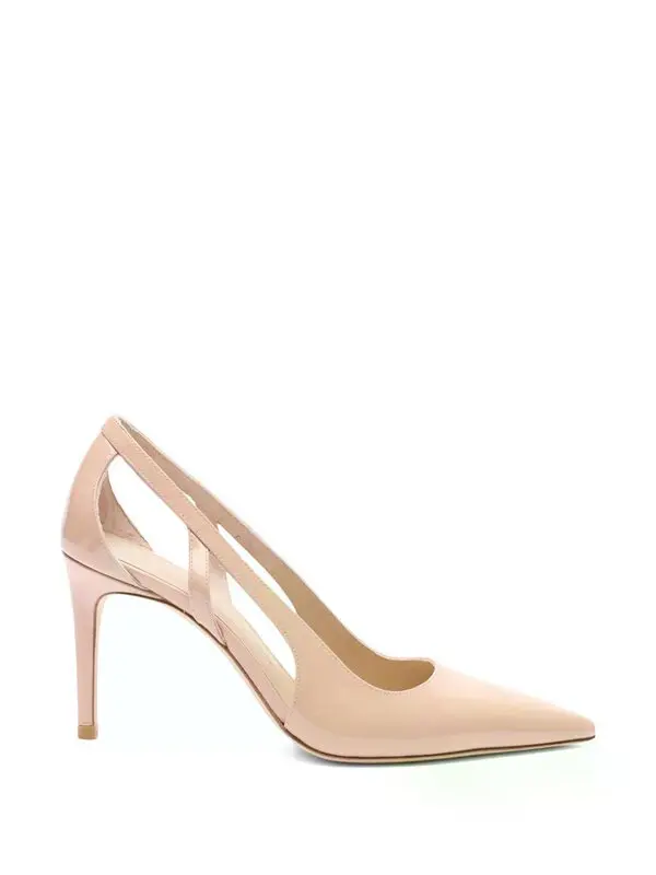 STUART WEITZMAN Cutout Pointed Pumps
