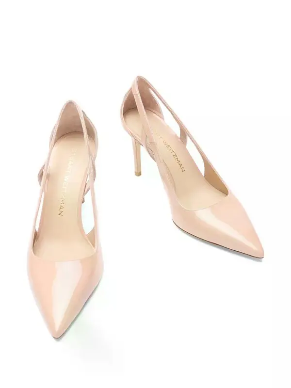 STUART WEITZMAN Cutout Pointed Pumps