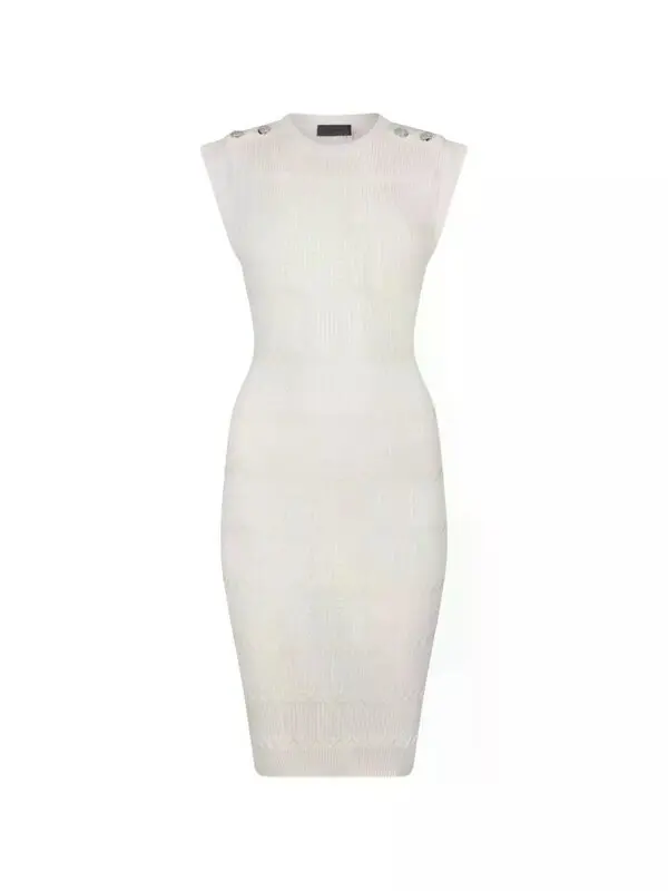 Liu Jo Sleeveless Round Neck Knit Dress